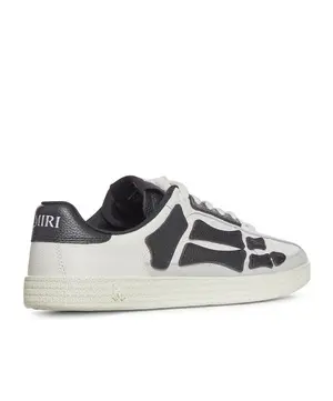 Amiri Pacific Bones Low Sneakers - Black