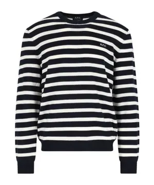 A.p.c. Striped Knitted Jumper