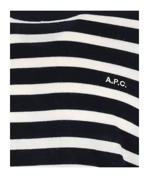 A.p.c. Striped Knitted Jumper
