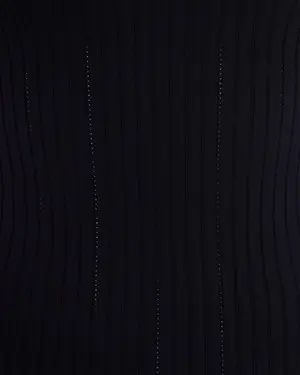 Elisabetta Franchi Openwork Knit Necklace-detail Dress