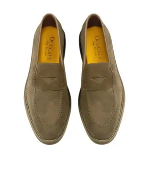 DOUCAL'S Suede Loafers - Cocoa