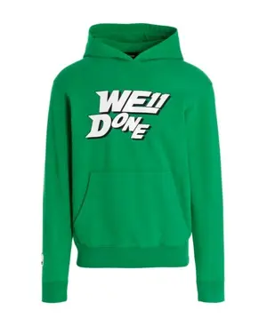 We11Done Logo Print Oversized Hoodie