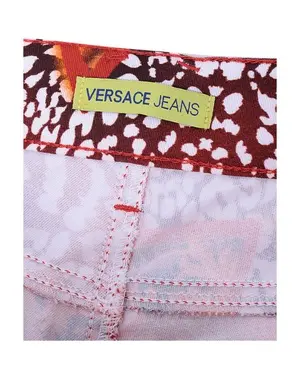 Versace Printed Straight Leg Casual Pants