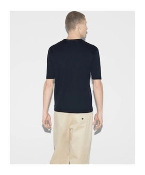 Gucci Logo Intarsia Knit T-shirt - Blue