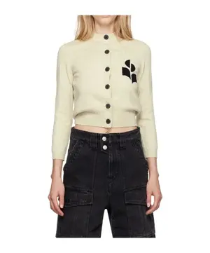 Isabel Marant Étoile Newton Logo Cardigan