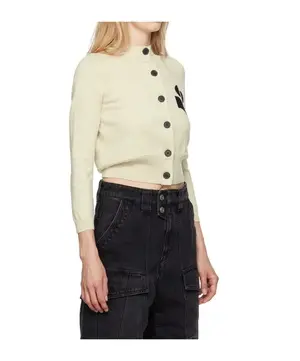 Isabel Marant Étoile Newton Logo Cardigan