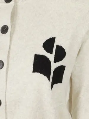 Isabel Marant Étoile Newton Logo Cardigan