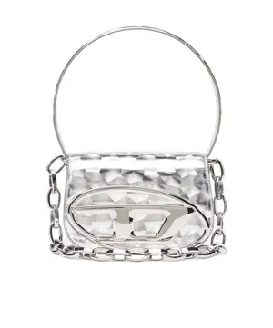 DIESEL® 1dr 3d Strobe Effect Shoulder Bag - White