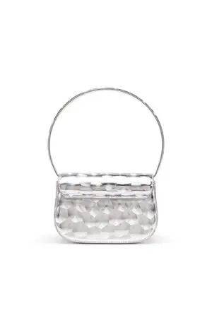 DIESEL® 1dr 3d Strobe Effect Shoulder Bag - White