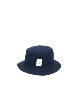 Thom Browne Logo Cloth Fisherman's Hat - Blue