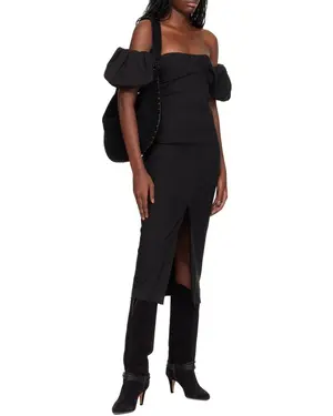 Isabel Marant Étoile Oskan Hobo Soft Bag - Black