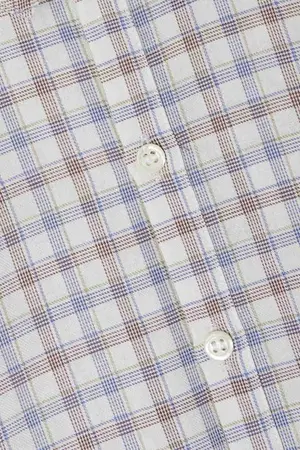 Bonpoint Plaid Long Sleeve Shirt