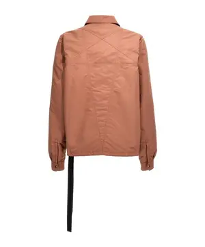 Rick Owens Zip Up Padded Jacket - Brown