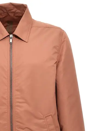 Rick Owens Zip Up Padded Jacket - Brown