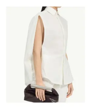 MAISON MARGIELA Embroidered Sleeveless Shirt