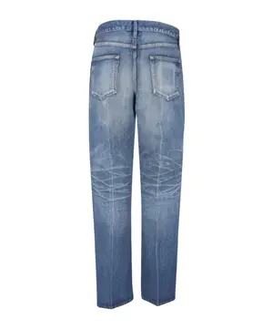 Fear Of God Logo Patch Flared Jeans
