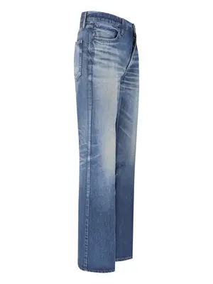Fear Of God Logo Patch Flared Jeans