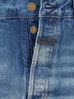 Fear Of God Logo Patch Flared Jeans