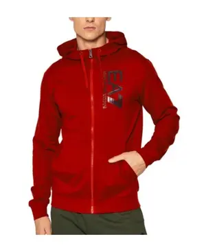 EA7 Zip Up Hooded Sweatshirt