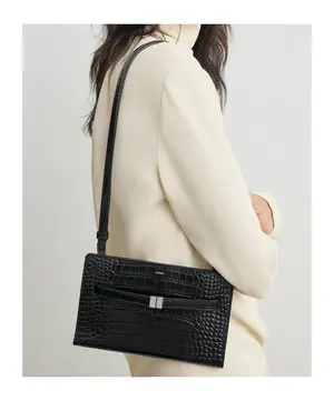 TOTEME Embossed Belted Crossbody Bag