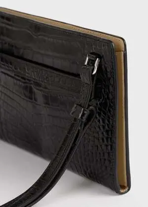 TOTEME Embossed Belted Crossbody Bag
