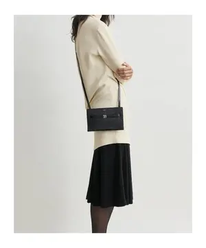 TOTEME Embossed Belted Crossbody Bag