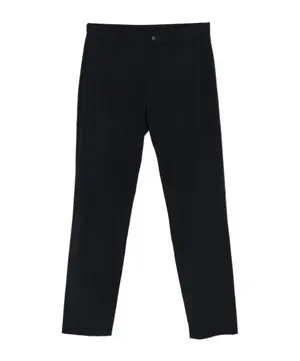 Aspesi Logo Detail Casual Pants - Black