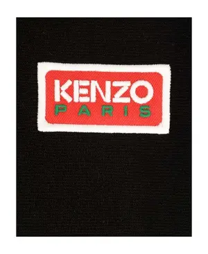 Kenzo Embroidered Logo Crewneck Sweatshirt - Black