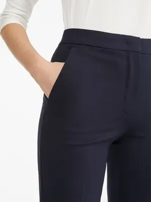 Max Mara Pegno Slim-cut Trousers - Black
