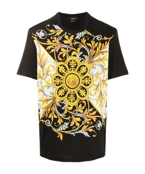 Versace Barocco Acanthus Print T-shirt
