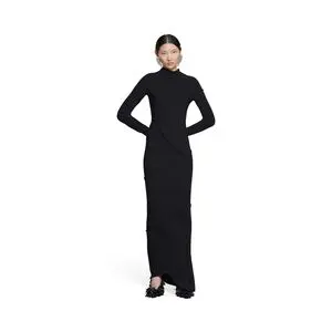 Balenciaga Spiral Maxi Dress