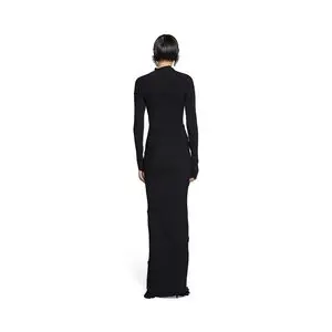 Balenciaga Spiral Maxi Dress