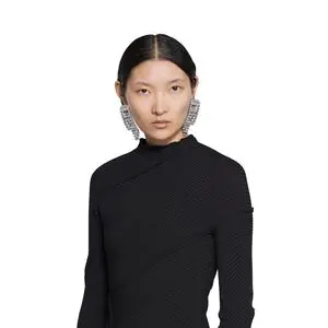Balenciaga Spiral Maxi Dress
