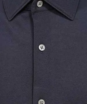 Zegna Long-sleeved Shirt - Black