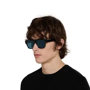 Gucci Rectangular Frame Sunglasses - Black