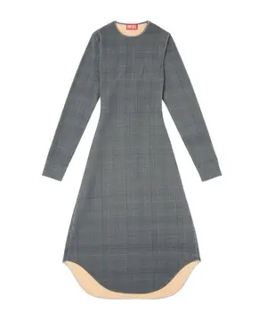 DIESEL® Checked Dress