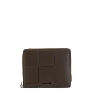 Bottega Veneta Zipper Wallet - Black