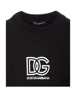 Dolce & Gabbana Dg Logo Crewneck Sweatshirt