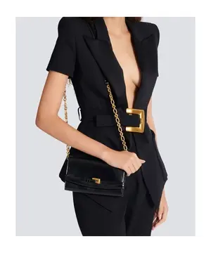 Balmain Shuffle Chain Linked Wallet - Black