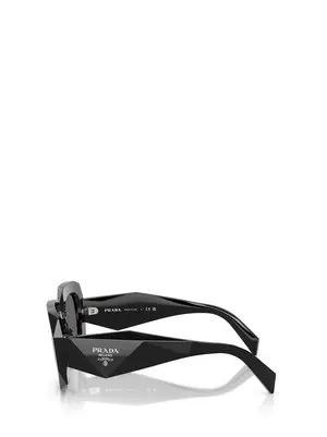 Prada Oversized Frame Sunglasses - Black