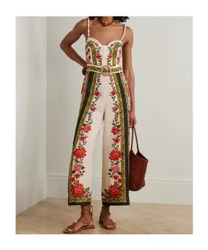 Farm Rio Wonder Rio Printed Jumpsuit - Multicolor