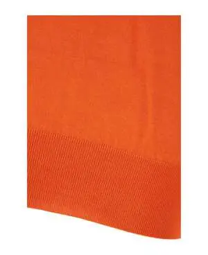 Saint Laurent Roll Neck Knitted Jumper - Orange