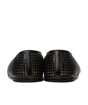 Marsèll Perforated Round Toe Slip-on Flats