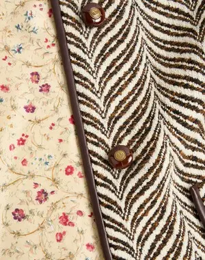 Valentino Garavani Fauve Éclat Animalier Peacoat