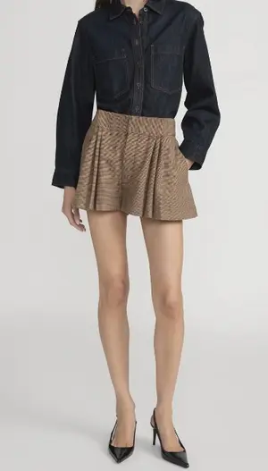 FRAME Long Sleeved Classic Denim Shirt - Black