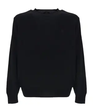 Etro Pegasus Embroidered Crewneck Jumper - Black