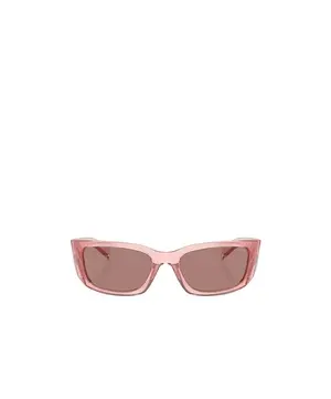 Prada Rectangular Frame Sunglasses - Nude