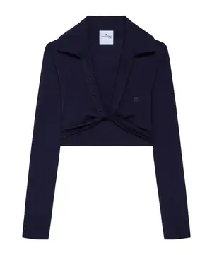 Courreges Logo Blouses