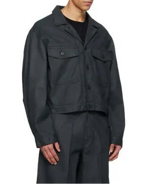 LEMAIRE Cotton Shirt Jacket