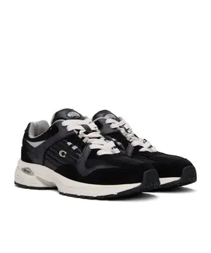 COACH Logo Lace Low-top Sneakers
